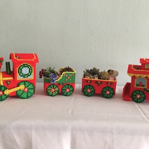 Plastic Canvas Train - Etsy