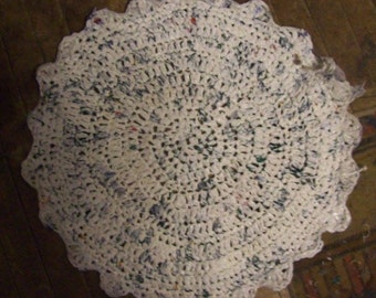 Plastic bag rug | Etsy