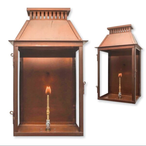 Copper Lantern - Etsy