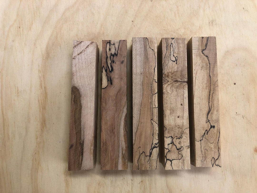 Spalted Maple Turning/pen Blanks (5) - Etsy