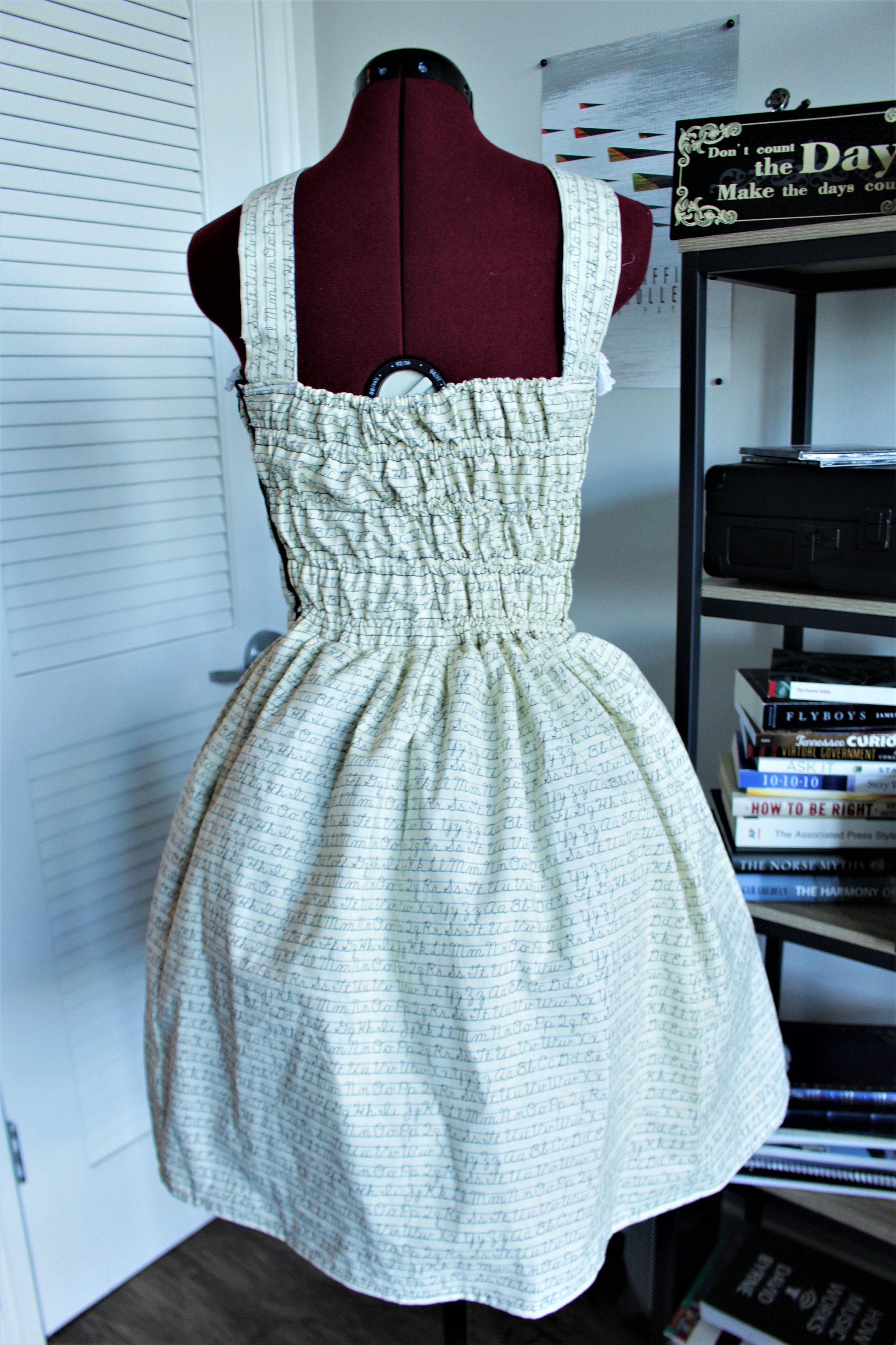 Cursive Letters Classic Lolita Dress Small and Medium - Etsy