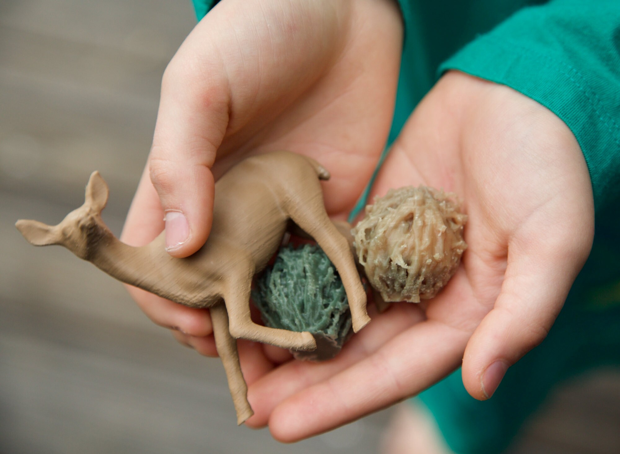 Falling Deer – Miniature Playset - Etsy