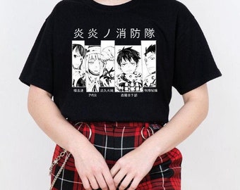 Fire Force Anime Shirt - Etsy