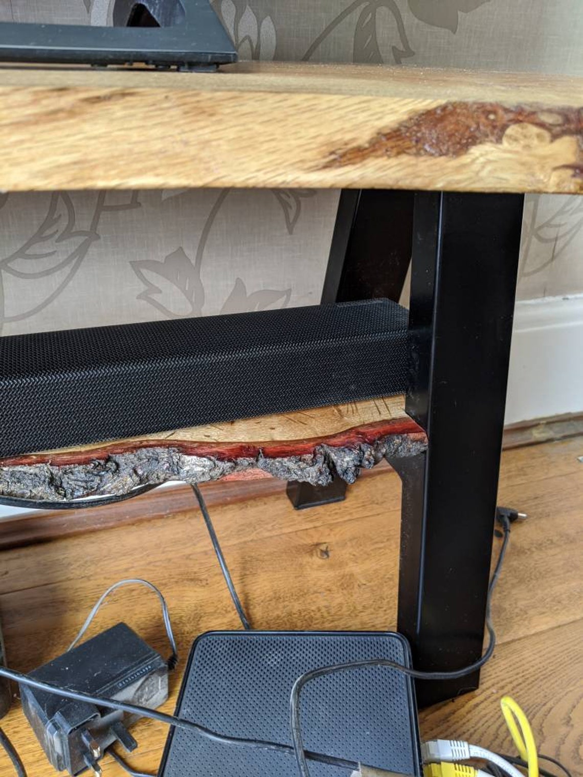 Handmade/live Edge/oak/media Table/tv Stand/console - Etsy UK