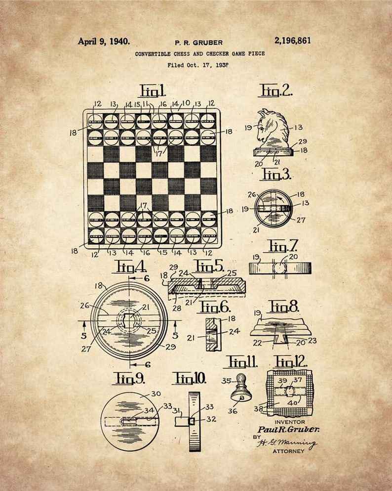 Chess Poster Chess Player Chess Art Chess Print Chess - Etsy