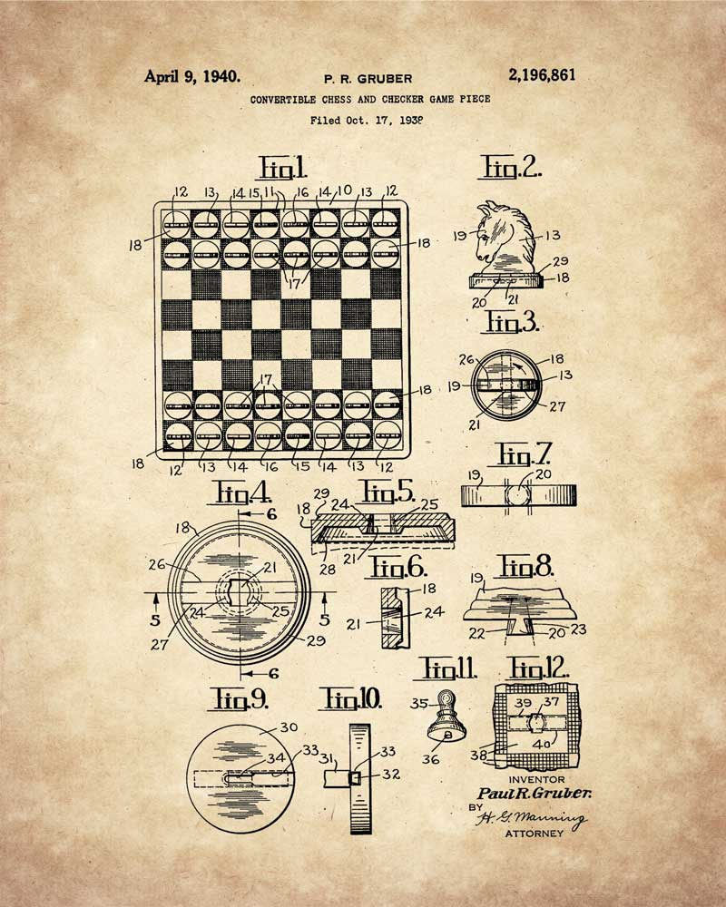 Chess Poster Chess Player Chess Art Chess Print Chess | Etsy