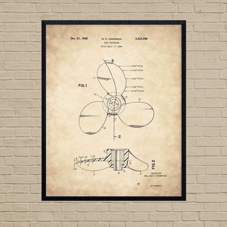 Nautical Decor, Boat Propeller, Nautical Art, Boat Art, Nautical ...