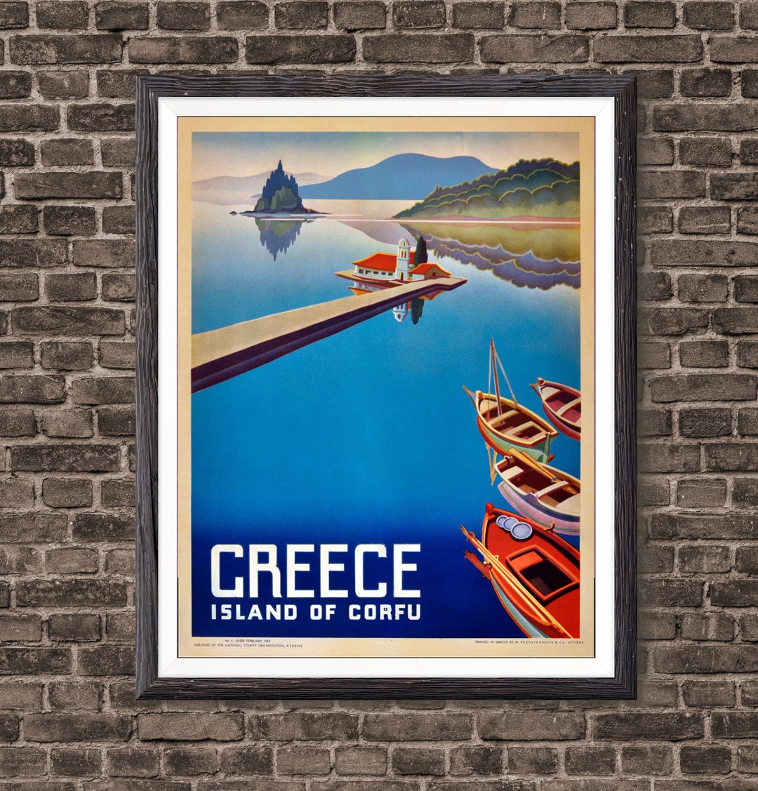 Greece Travel Poster Greece Poster Greece Art Athens Poster Greece ...