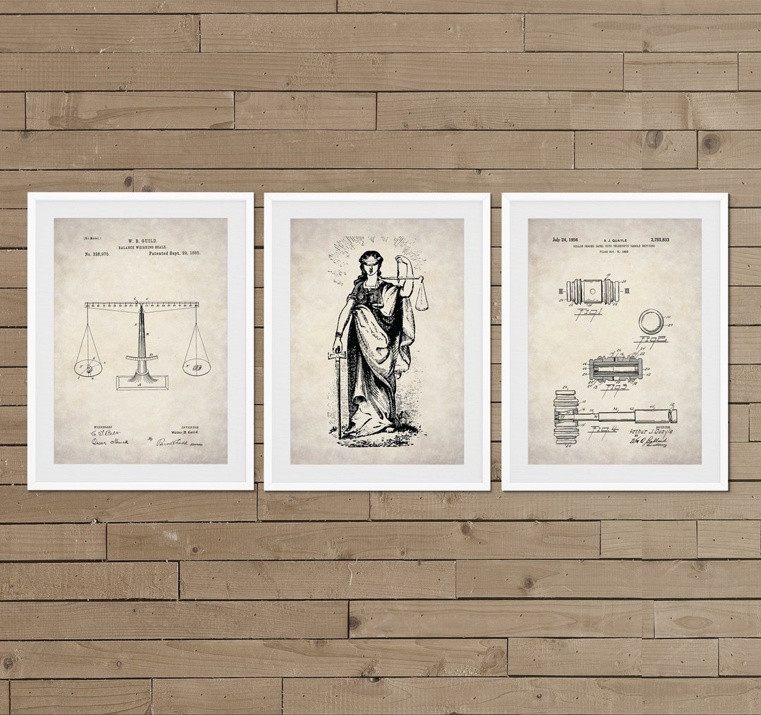 Law Art, Lawyer Office Decor, Law Office Decor, Attorney Gifts, Office ...