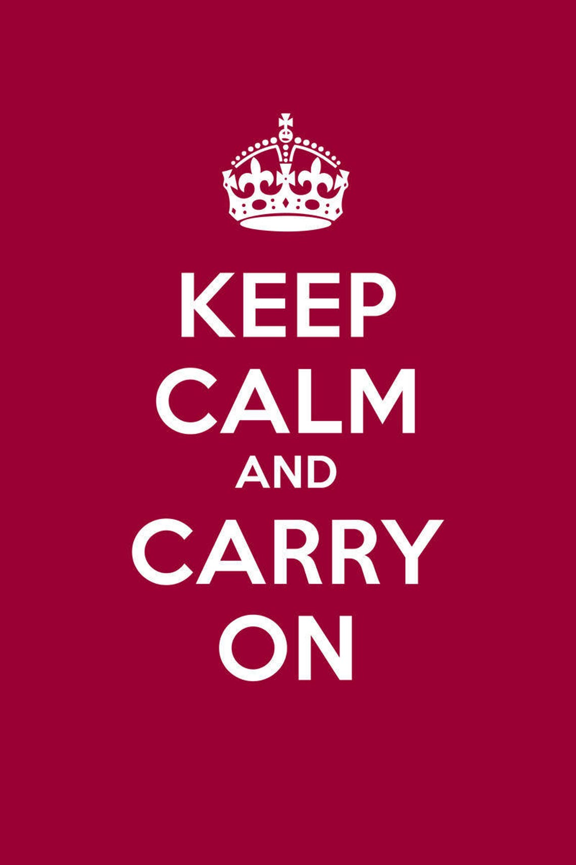 Keep Calm Keep Calm And Keep Calm Art Keep Calm Art Print - Etsy