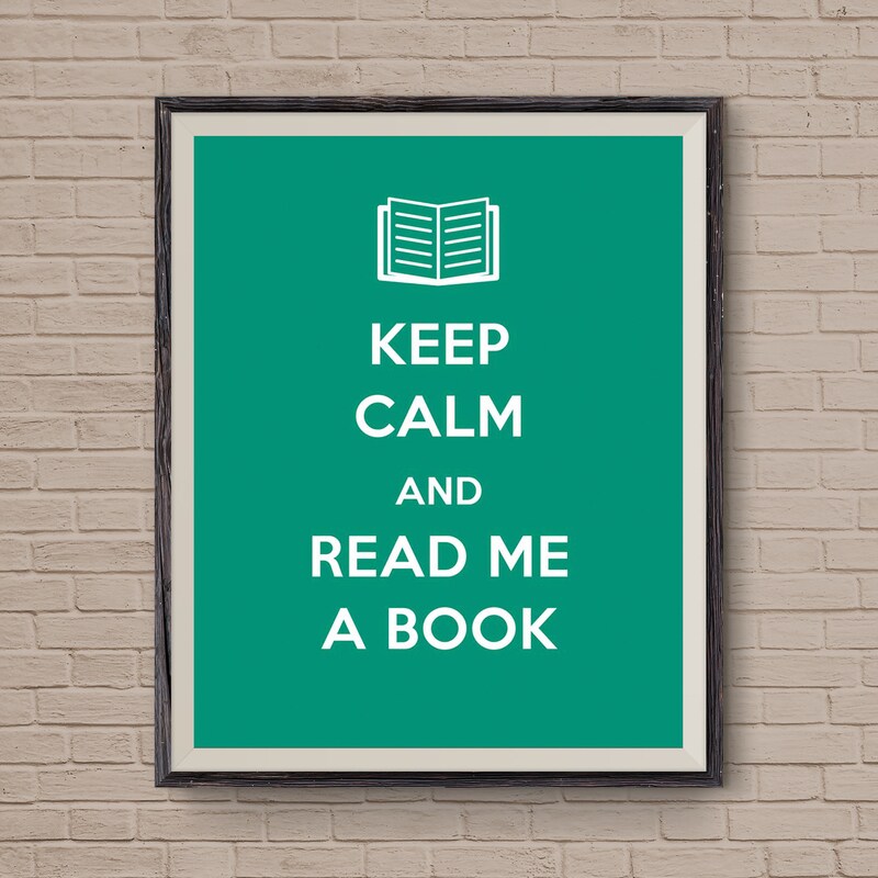 Keep Calm and Read - Etsy