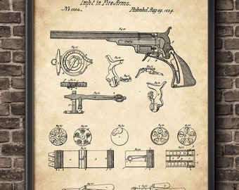 Colt Firearm Poster | Etsy