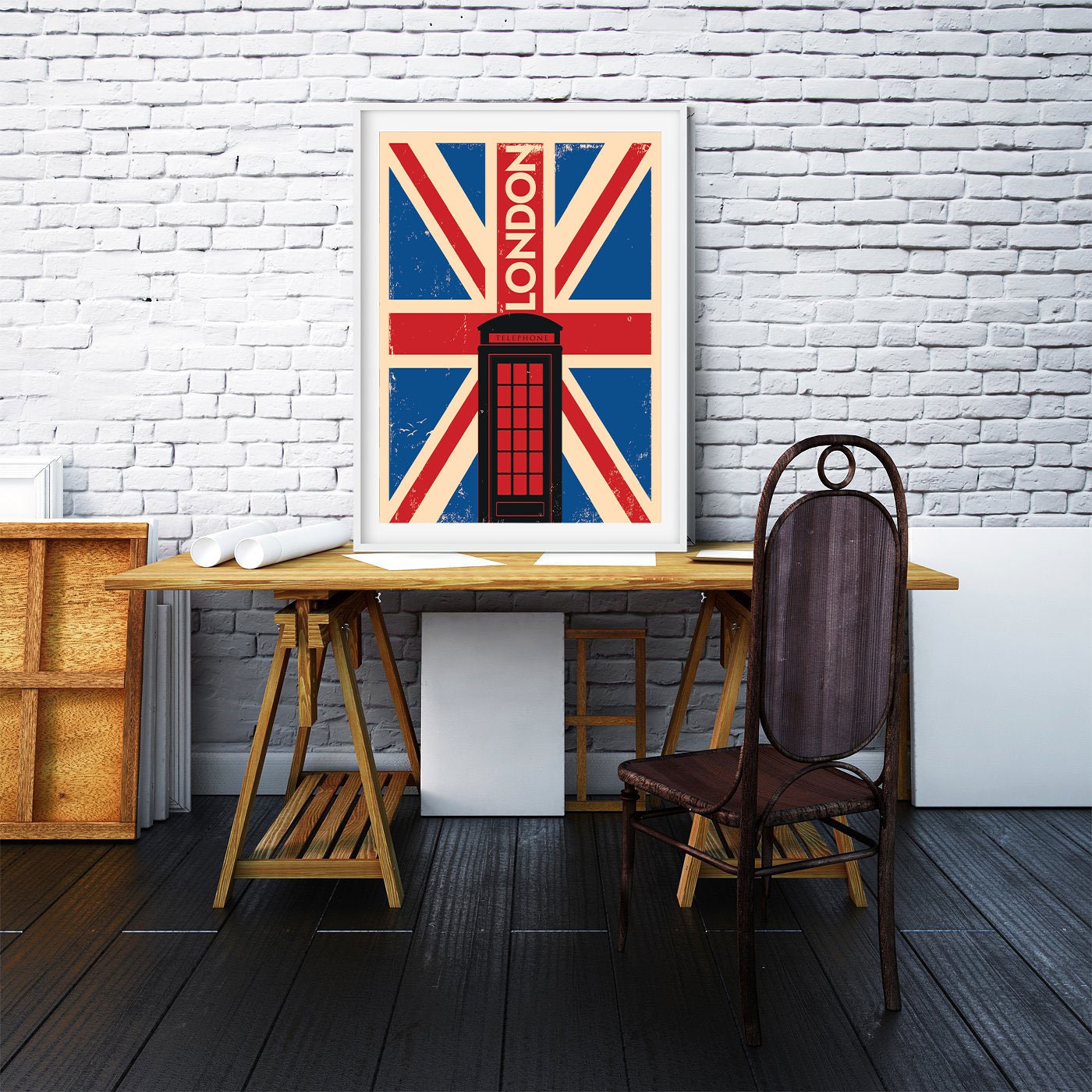 London Wall Art Travel Poster Travel Decor Cityscape Print | Etsy