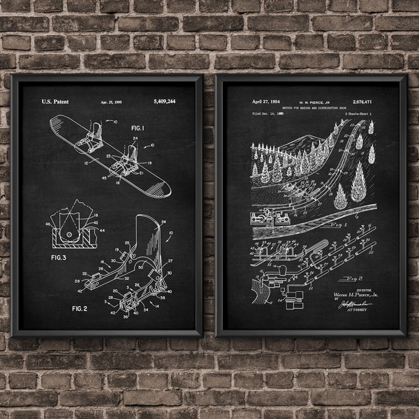 Snowboarding Decor - Etsy