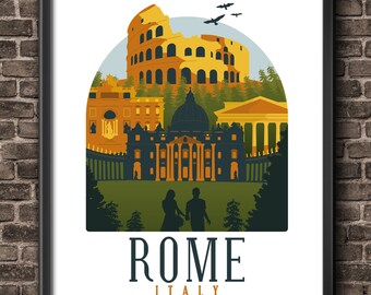 Roman Forum Poster - Etsy