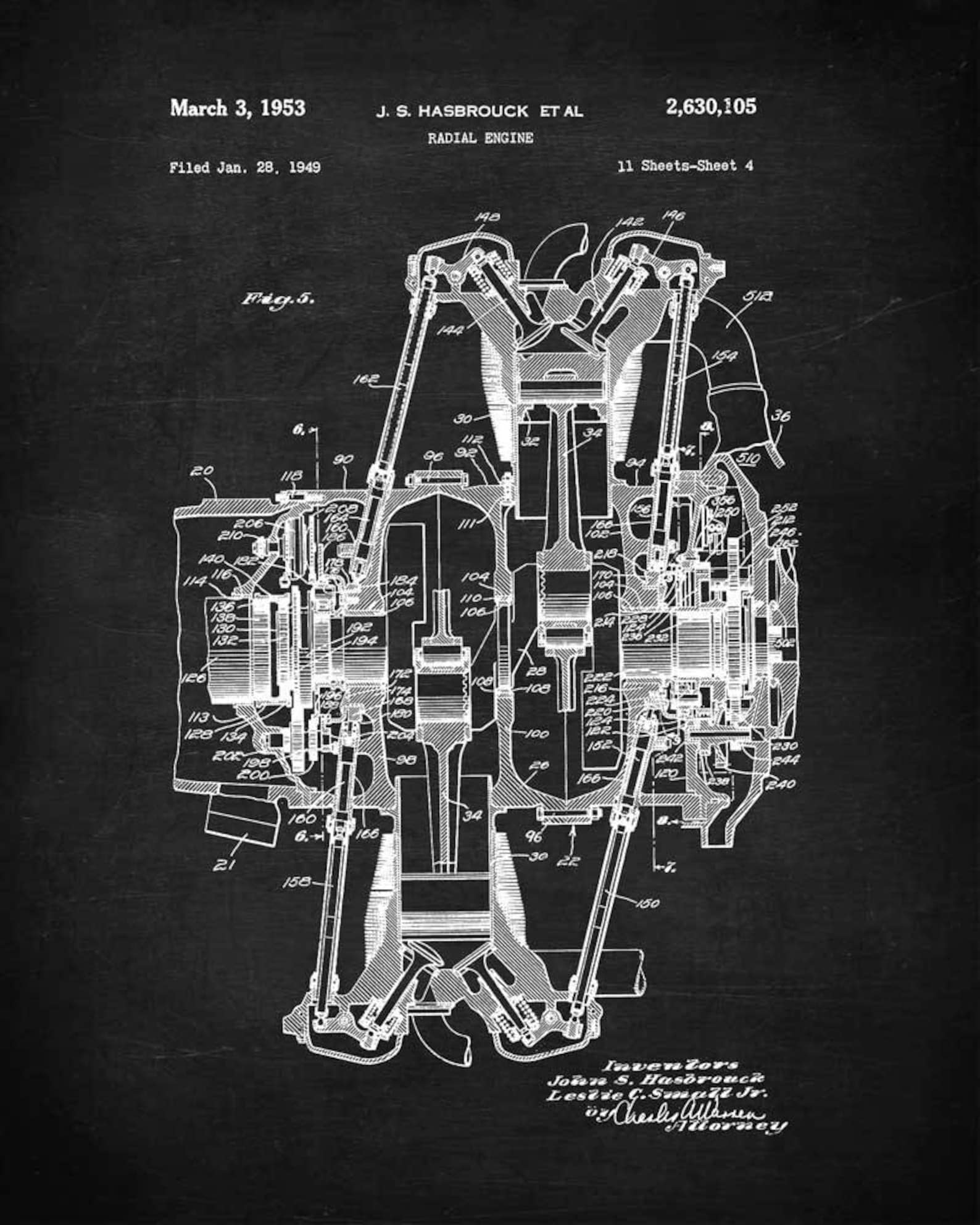 Aircraft Engine Aircraft Wall Art Jet Engine Vintage | Etsy