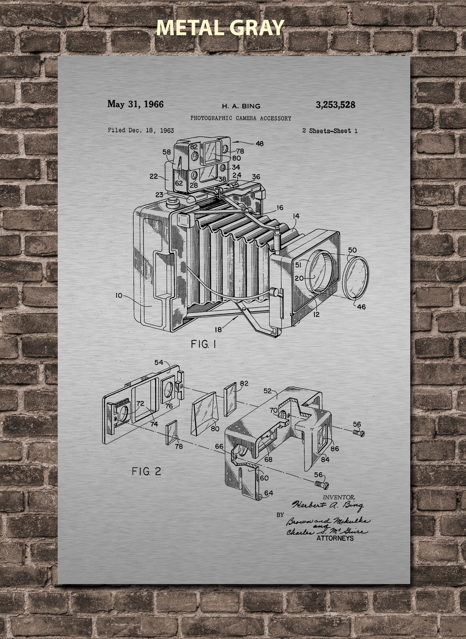Edison Electrical Generator Patent Print Art 1889 Home Decor Wall Art ...