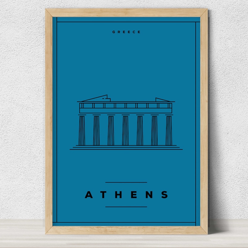 Greece Poster - Etsy