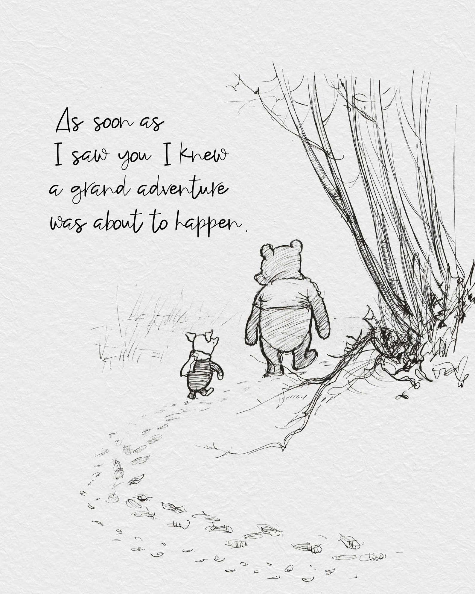 Classic Pooh Art Prints. Classic Pooh Illustration. Classic - Etsy UK