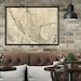 Map of MEXICO 1826, Old Map of Mexico, United States of Mexico ...