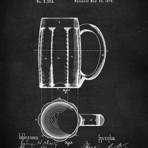 Beer Poster, Beer Brewer Gift, Craft Beer Gift for Men, Beer Lover Gift ...