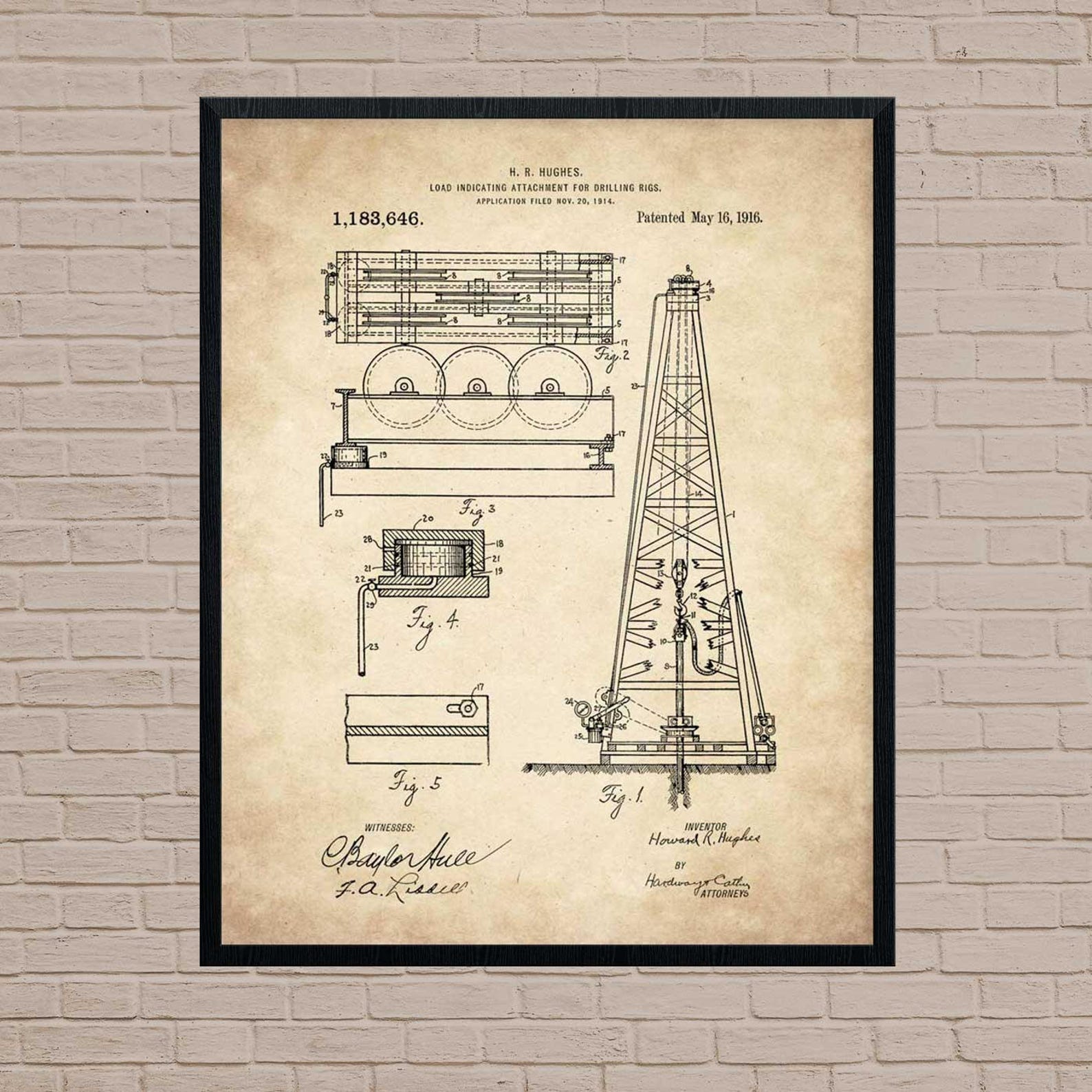 Oil Rig Poster Industrial Art Texas Art Oil Derrick Oil | Etsy