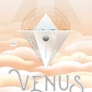 Space Poster, VENUS Space Travel, Nasa Space Poster, Space Travel, NASA ...
