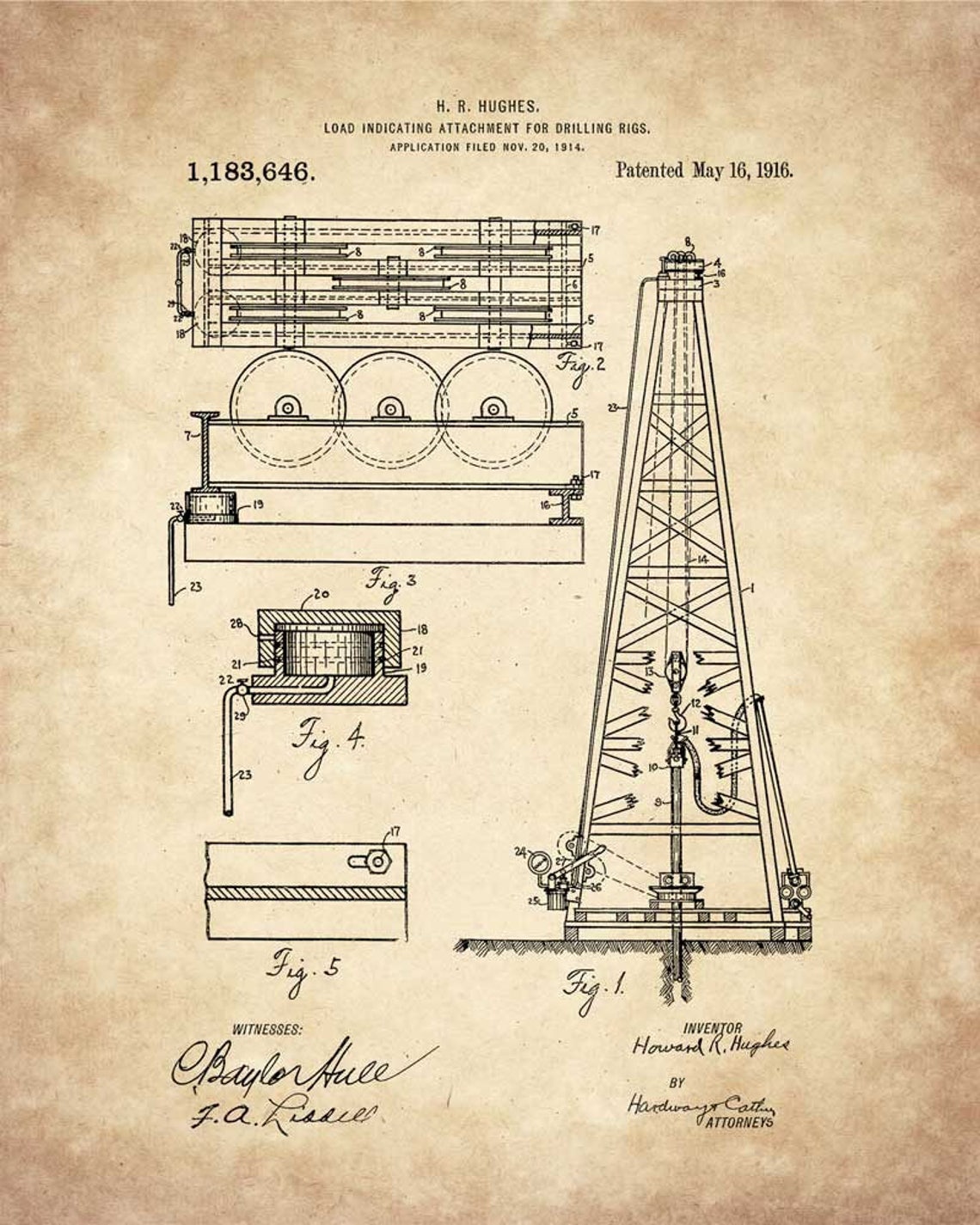Oil Rig Poster Industrial Art Texas Art Oil Derrick Oil | Etsy