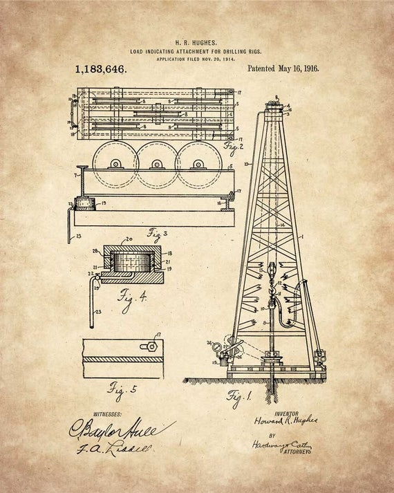 Oil Derrick Art
