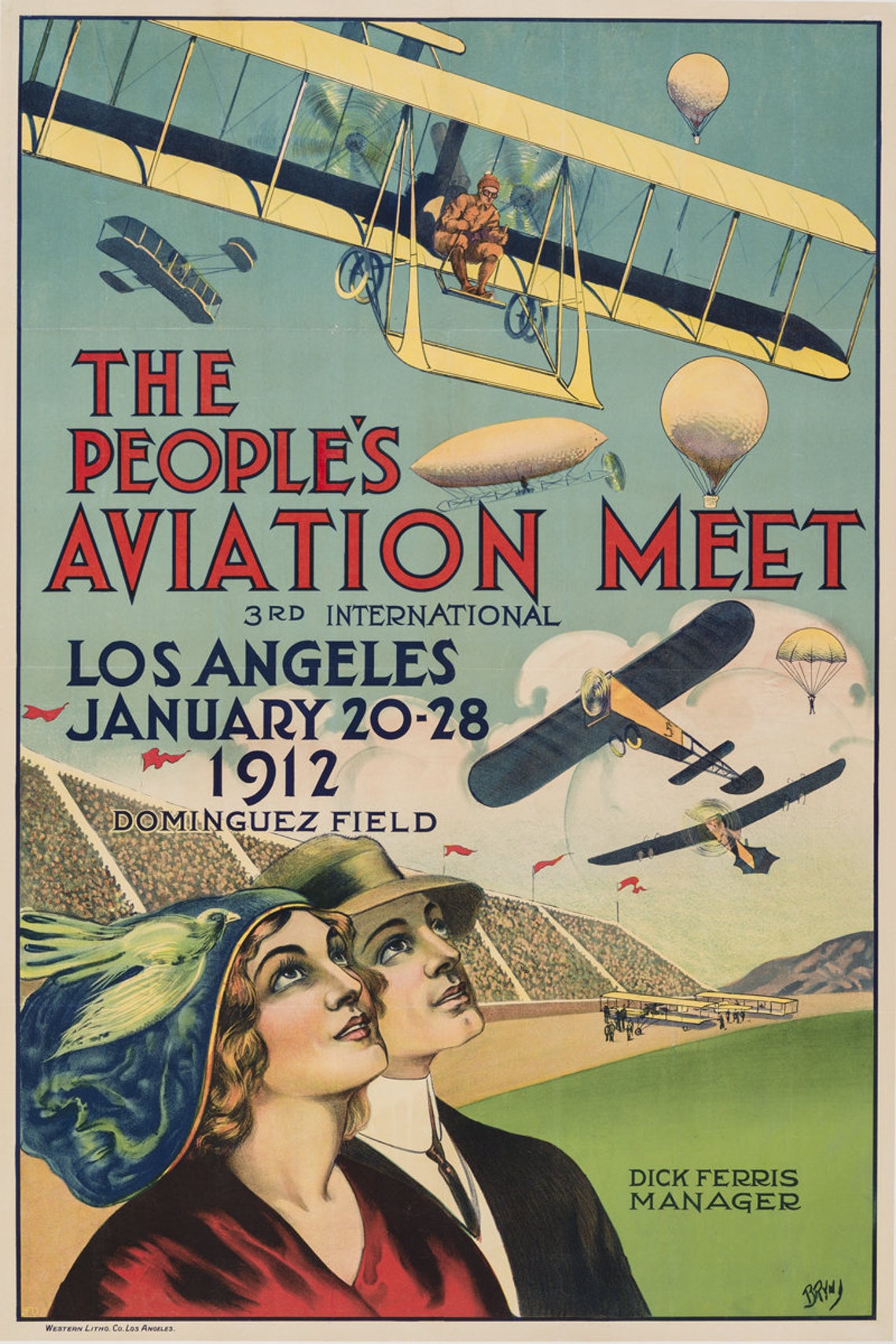 Aviation Poster Airplane Poster 1912 Aviation Decor - Etsy