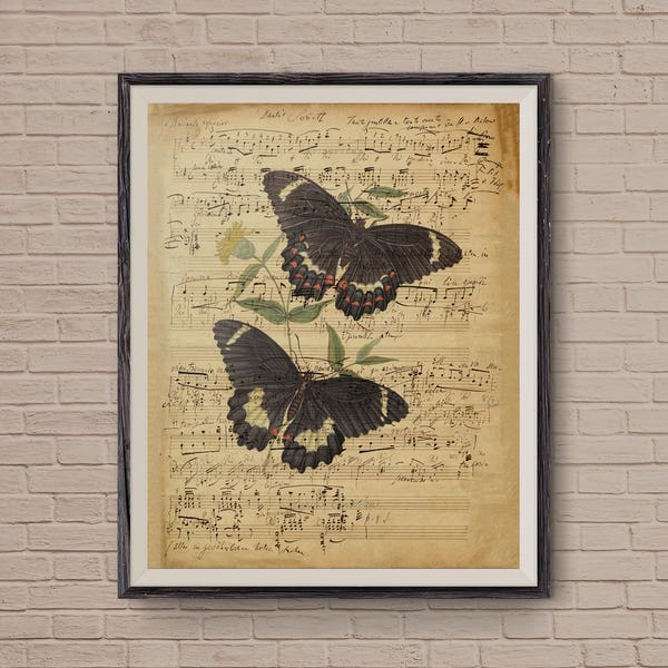 Sheet Music Flowers - Etsy