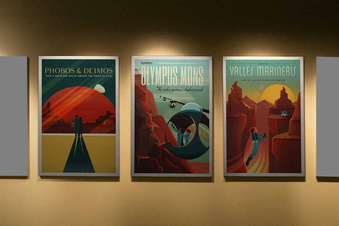 NASA Exoplanet Travel Poster, Set of 3, Space Travel Poster, NASA Space ...