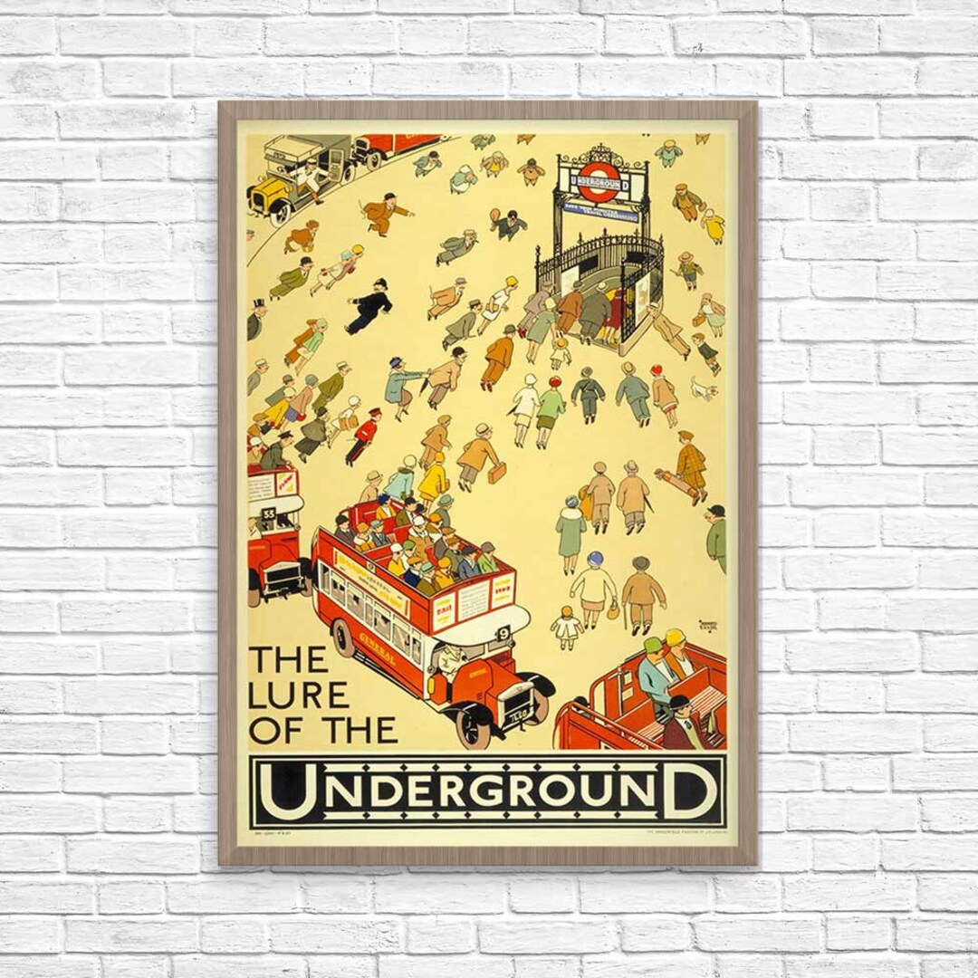 London Travel Poster, London Poster, London Vintage, Travel Poster ...