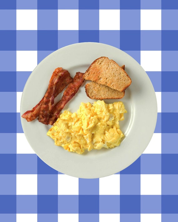 Ron Swanson Breakfast Woman Poster