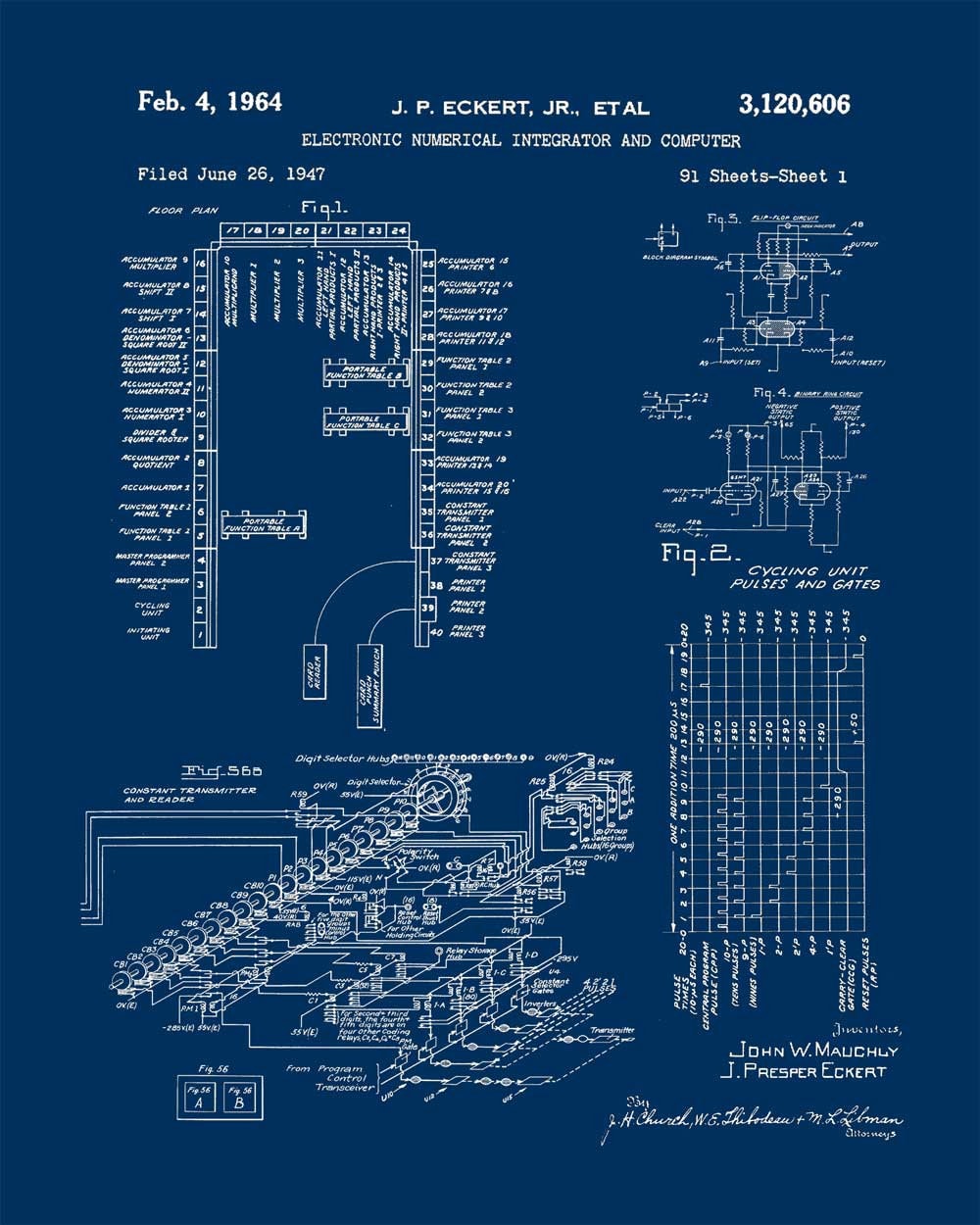 Geek Nerd Gift ENIAC First Programmable Computer Mainframe Geek Nerd ...