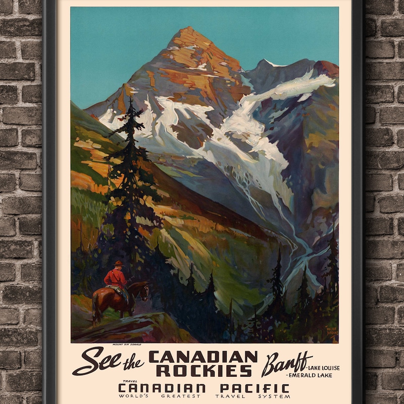 Canadian Vintage Posters - Etsy Canada