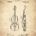 Violin, Music Prints, Set of 2, Musical Instruments, Violin Art, Music ...