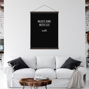 Magnetic Hanging Frame by Fineartusa - Etsy