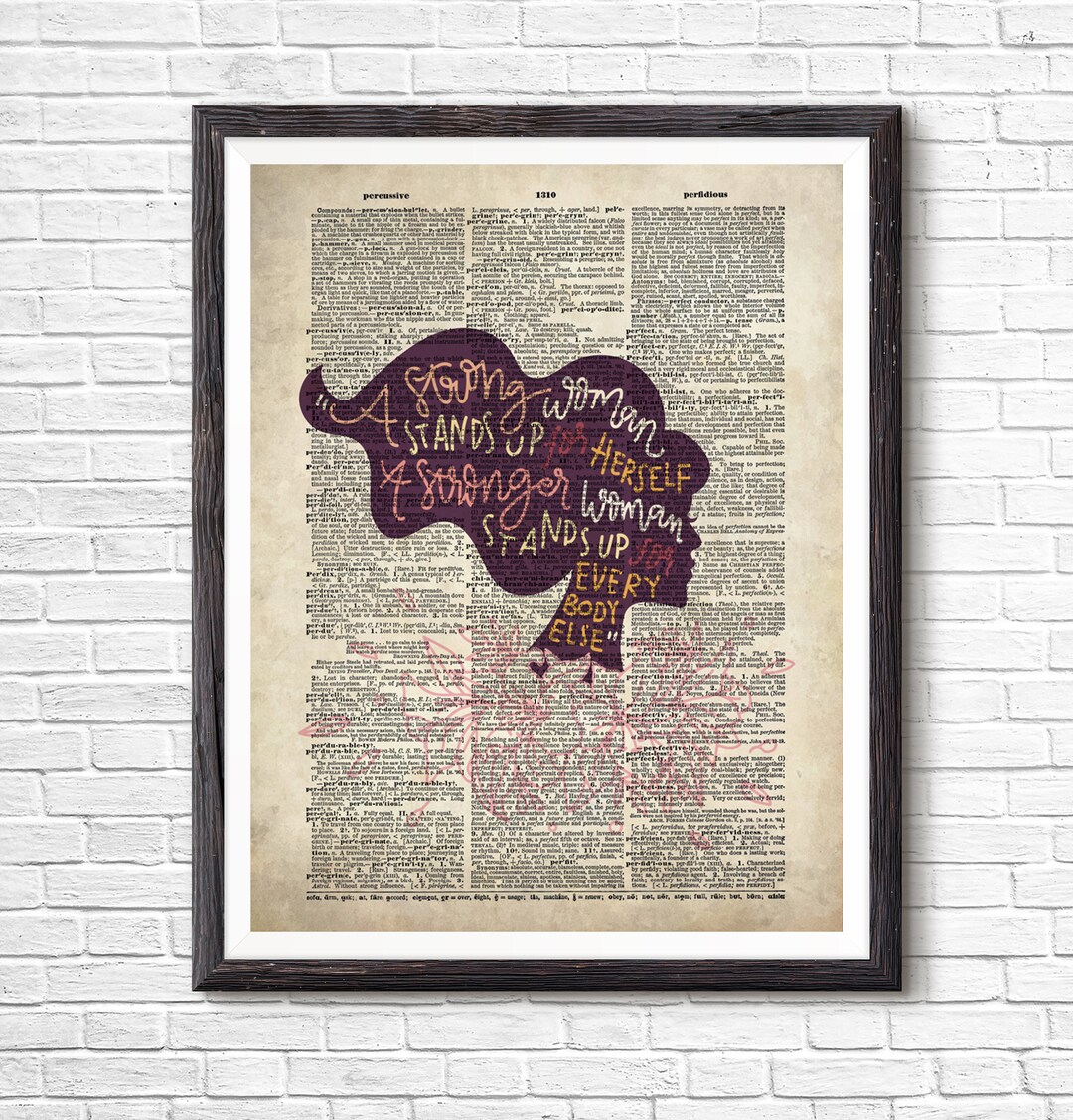 Kitchen Dictionary Art Print, Vintage Dictionary Print, Dictionary ...