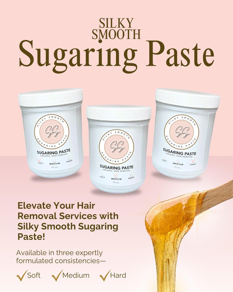 12 Oz Sugaring Paste/sugar Wax for Hair Removal - Etsy