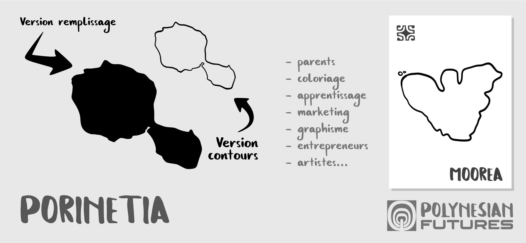 8 Vector Maps of the SOCIETY ISLANDS French Polynesia - Etsy