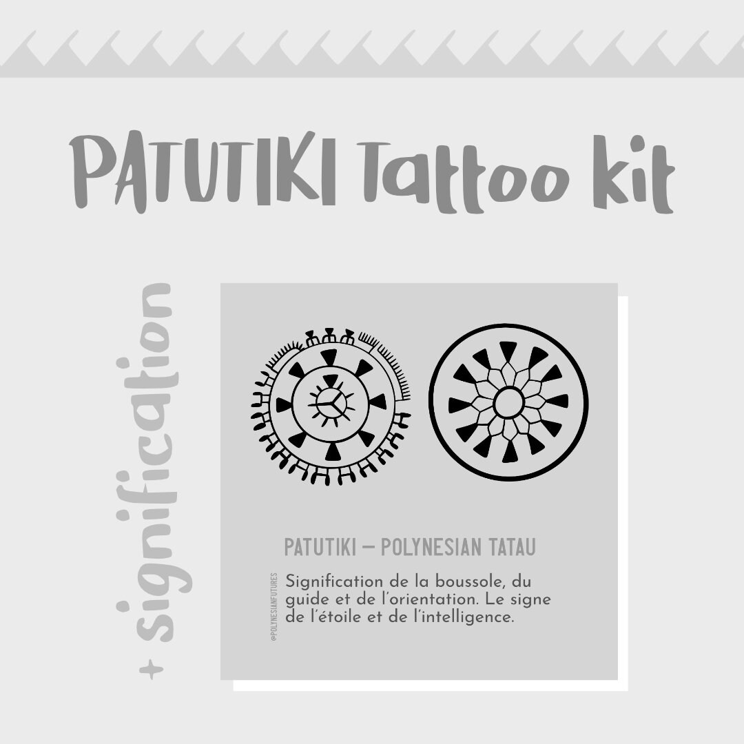 PATUTIKI Polynesian Tattoo Vector Design (+40) - Etsy