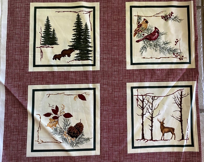 DIY RARE Moda Christmas at Snowshoe Lodge by Holly Taylor Holiday ...