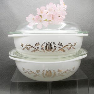Pyrex Golden Tulip - Etsy