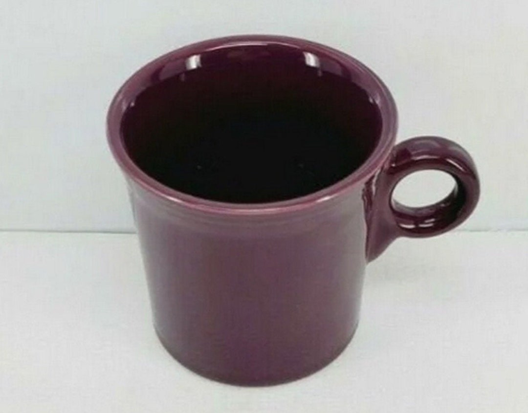 Cobalt Blue OR Heather Purple Fiesta Ware Ring Handle Mug Tom and Jerry ...
