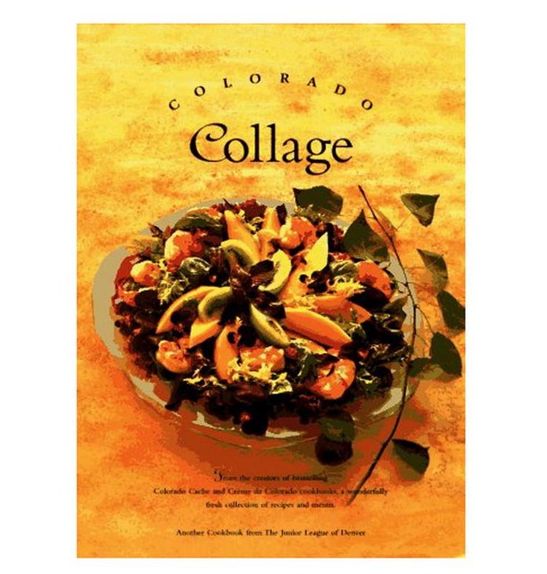 Vintage Colorado Collage Cookbook Denver Junior League, Hard Cover ...