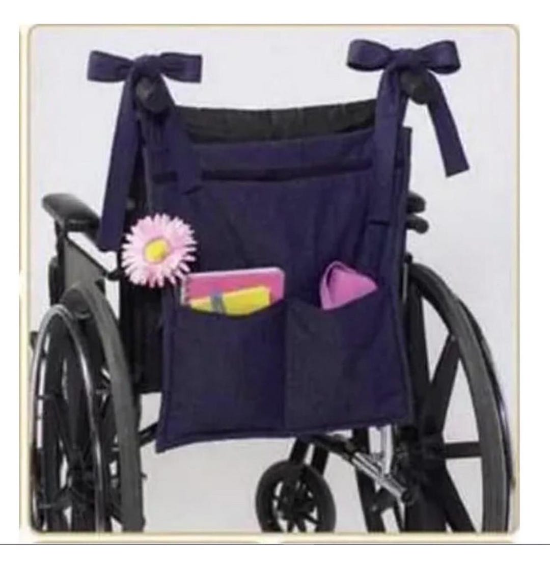 DIY Wheelchair Walker Accessories PATTERN Lounge Chair Organizer ...