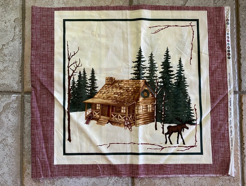 DIY RARE Moda Christmas at Snowshoe Lodge by Holly Taylor Holiday ...