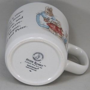 Vintage Wedgwood Peter Rabbit Ceramic Boxed Toddler's Bowl and Cup ...