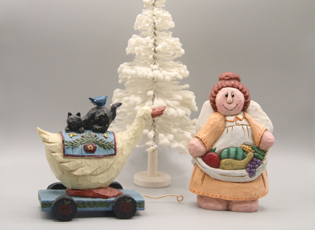 Vintage Eddie Walker Pilgrim Angel Girl Harvest, Midwest of Cannon ...